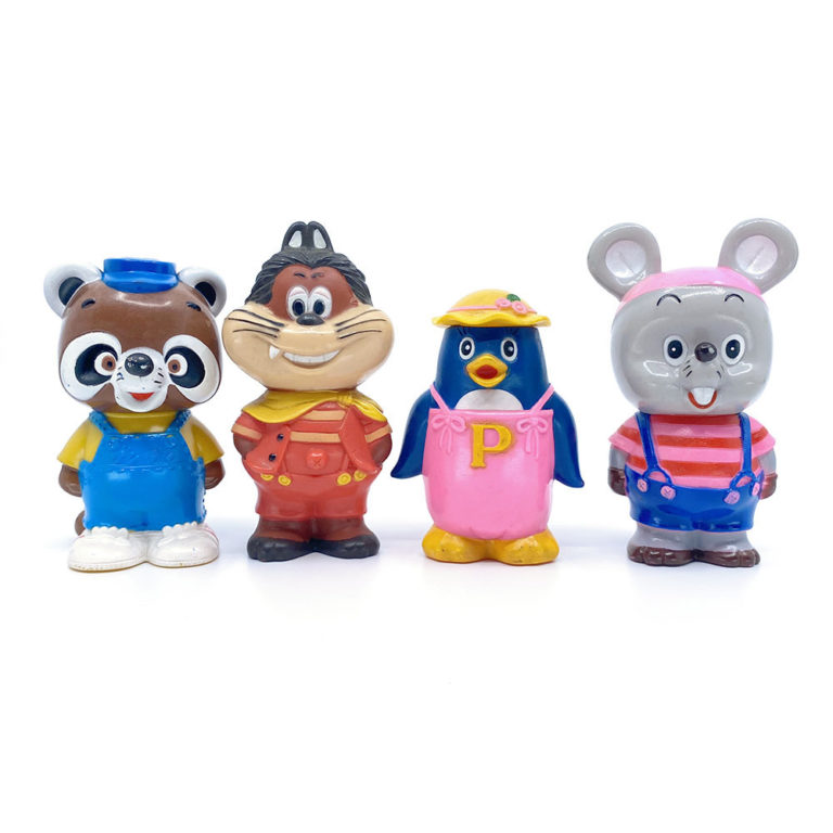 Vintage 1970s NHK TV Mascot Characters 4″ Sofubi Figure – Toy ...